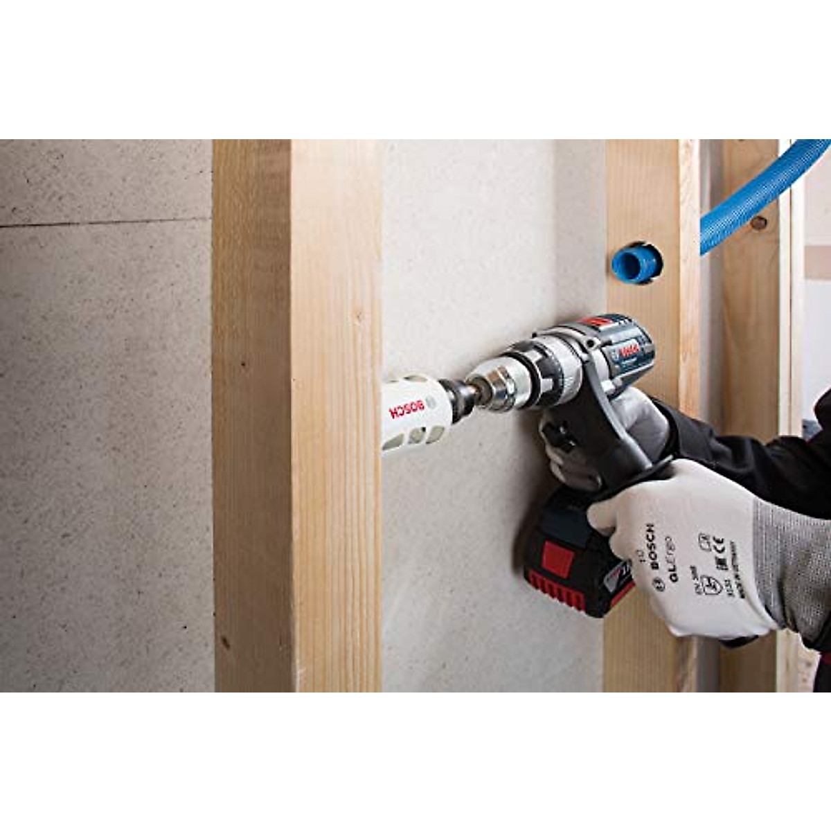 Bosch Professional 2608594271 11-Piece Hole Saw Progressor for Wood & Metal Set (in L-Boxx, Drill Accessories), Colour, Size