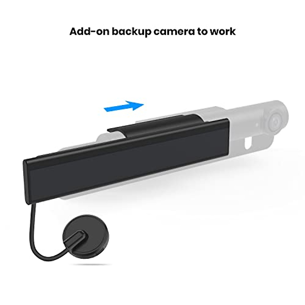 AUTO-VOX Version1 Accessories for TW1 only,Minisize Solar Panel with IP67 Waterproof for Backup Camera use.