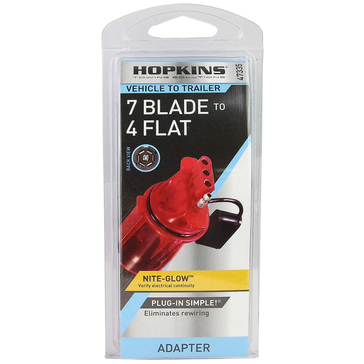 Hopkins 47335 4 Wire Flat Nite-Glow Adapter