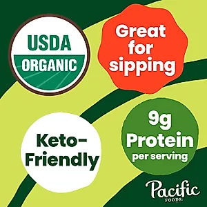 Pacific Foods Organic Chicken Bone Broth, 8oz (Pack of 12)