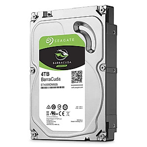 Seagate 4TB BarraCuda SATA 6Gb/s 64MB Cache 3.5-Inch Internal Hard Drive (ST4000DM005) (Renewed)