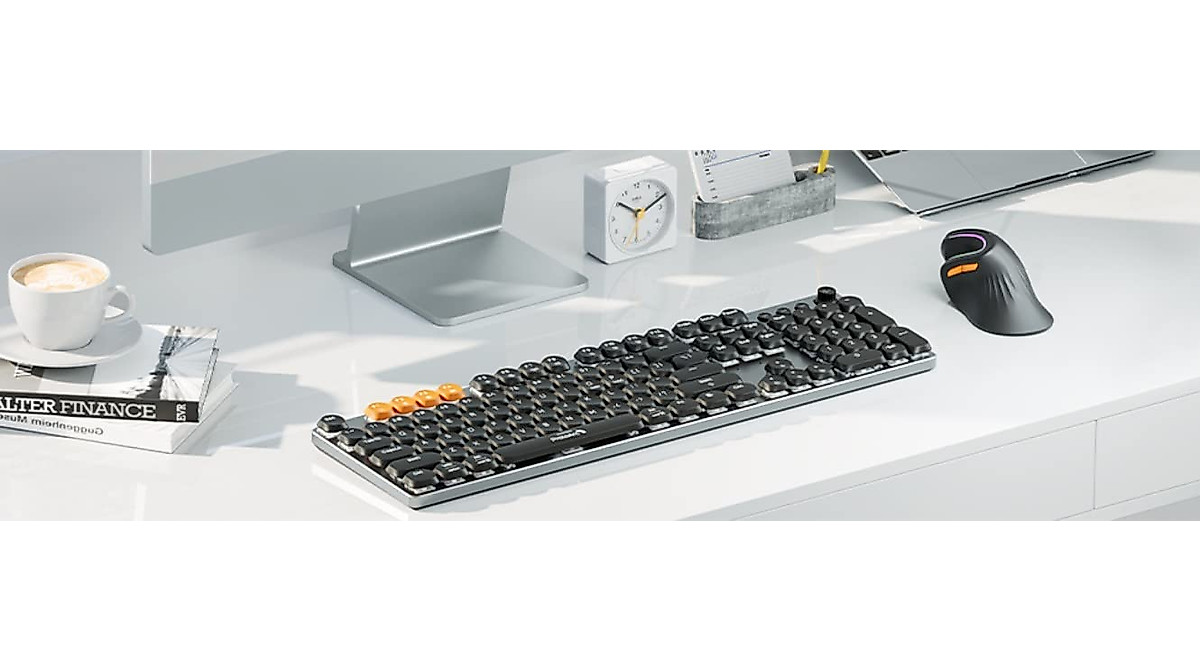 ProtoArc Mechanical K300 Keyboard & EM11 Mouse Combo