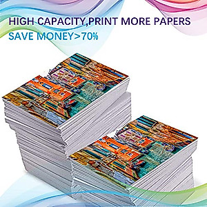 Ubinki Remanufactured 65xl Ink Cartridges Replacement for HP 65XL 65 Ink to use with Envy 5055 5052 5058 DeskJet 3755 2655 3720 3722 3723 3752 3758 2652 2624 Printer High Yield (1 Black 1 Tri-Color)