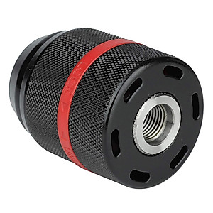 Fafeicy 1 PCS Keyless Hand Drill Chuck, 1/2-20UNF Mount 2~13mm Self-tighten Drill Chuck Fit for Multiple Purposes