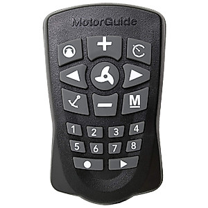 MotorGuide 8M0092071 Xi Series Pinpoint GPS Navigation Remote Replacement — For Xi3 and Xi5 Trolling Motors Includes Lanyard