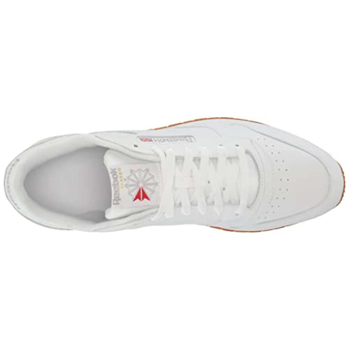 Reebok unisex adult Classic Leather Sneaker, Ftwr White/Pure Grey 3/ Rubber Gum-03, 11.5 Women 10 Men US