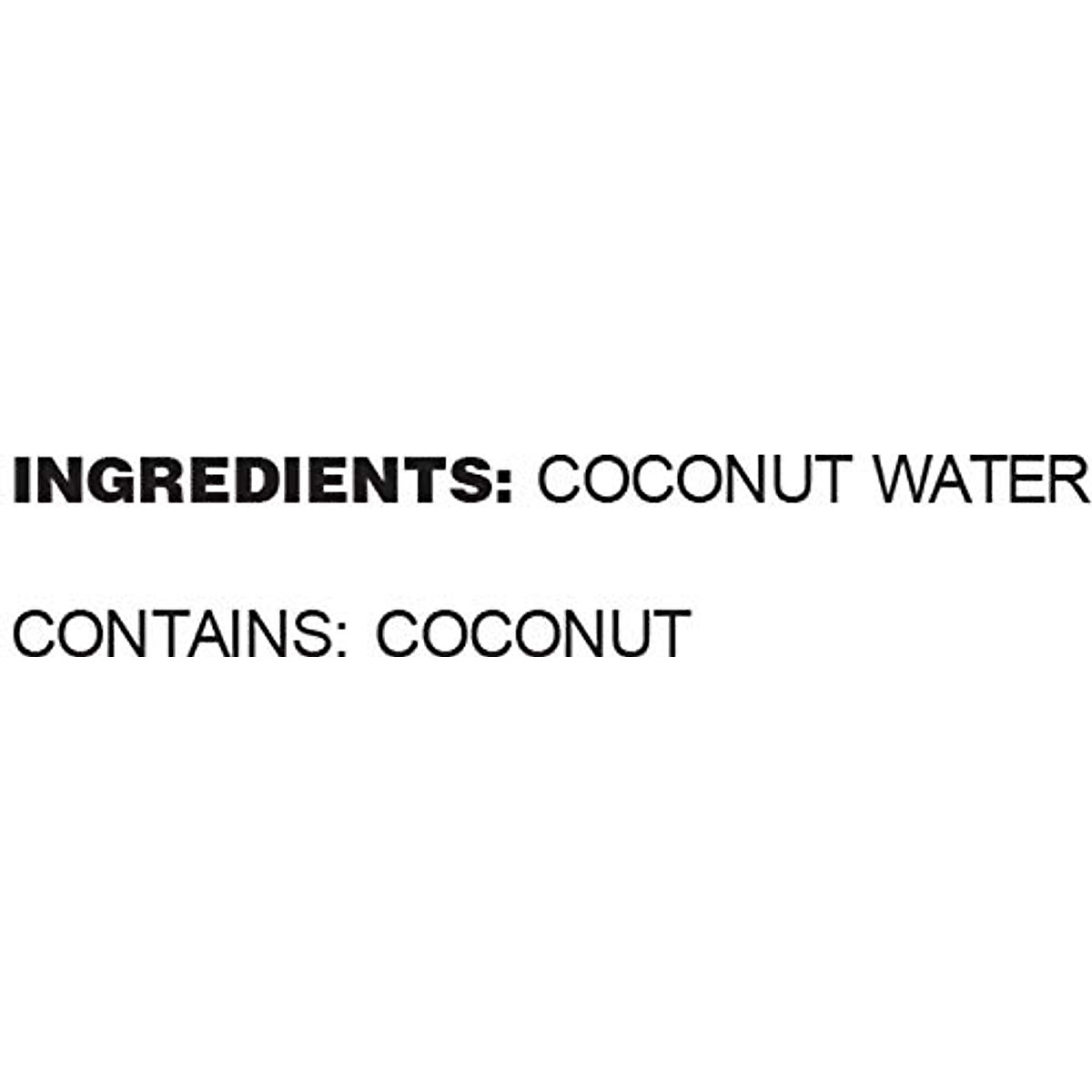 Amazon Brand - Happy Belly Coconut Water, 11.2 fl oz (Pack of 24)