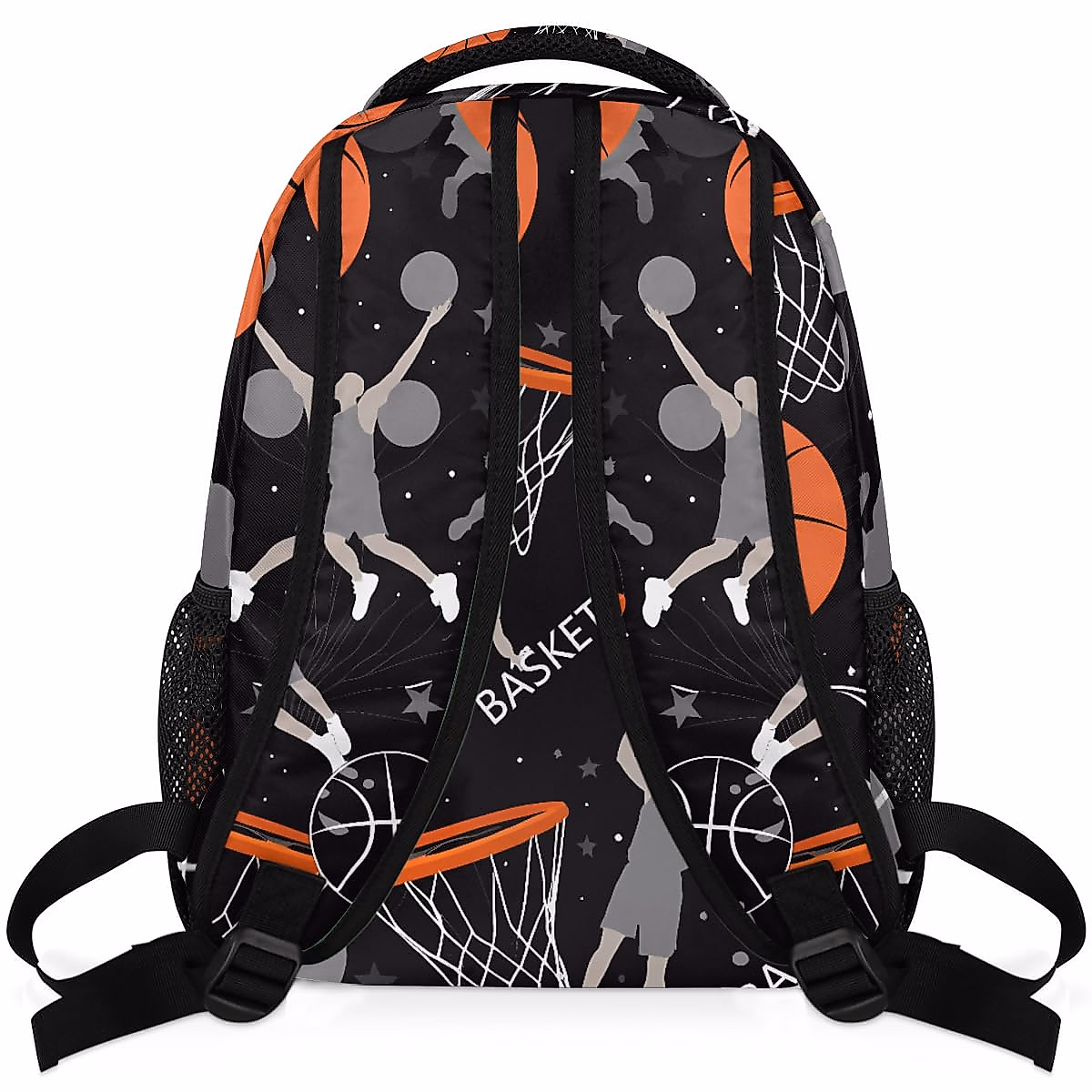 Sports Basketball School Backpack Boy Girl Kids Schoolbag Bookbag Laptop Travel Hiking Daypack for Women Men