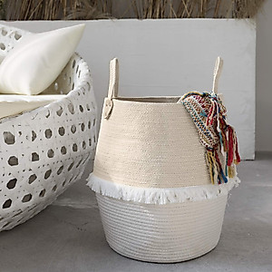 LA JOLIE MUSE Decorative Storage Basket for Home