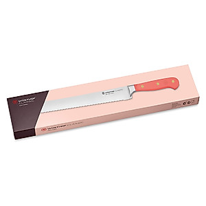 WÜSTHOF Classic Coral Peach 9" Double Serrated Bread Knife