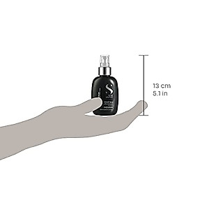 Alfaparf Milano Semi Di Lino Sublime Cristalli Smoothing Finishing Hair Spray - Dry Hair Treatment to Detangle & Add Shine - Smoothing Serum with Flax Seed Oil & Vitamin E - Vegan (4.23 oz / 125 ml)