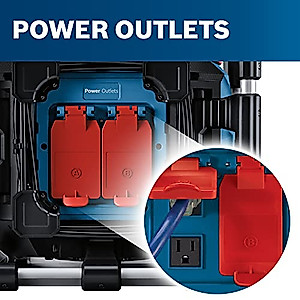 BOSCH GPB18V-5CN 18V Jobsite Radio with Bluetooth® 5.0 and Power Station , Black