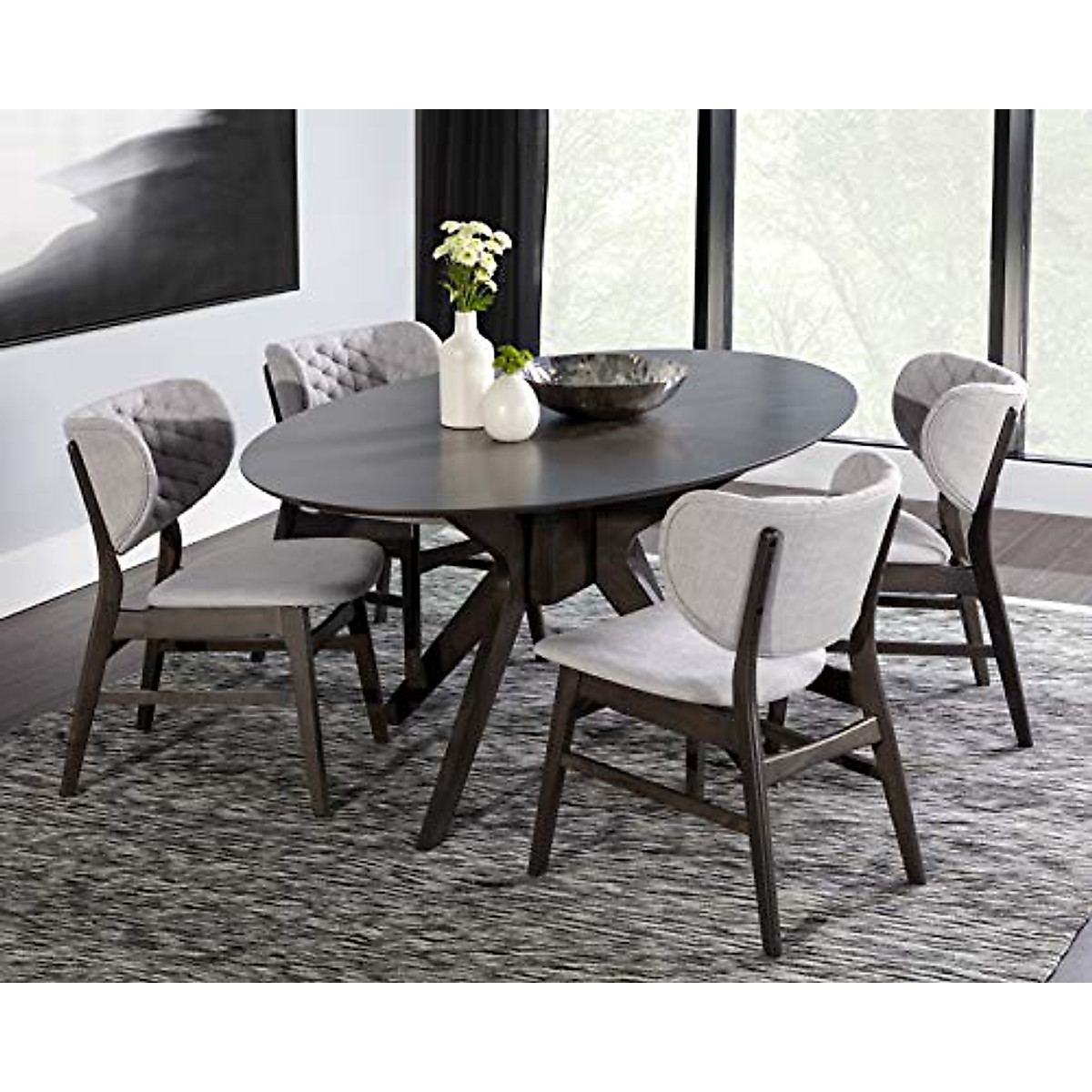 Sunpan Modern Dining Table, Rustic Grey (106191)