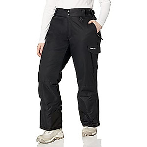 Arctix Women's Snow Sports Insulated Cargo Pants, Black, X-Small