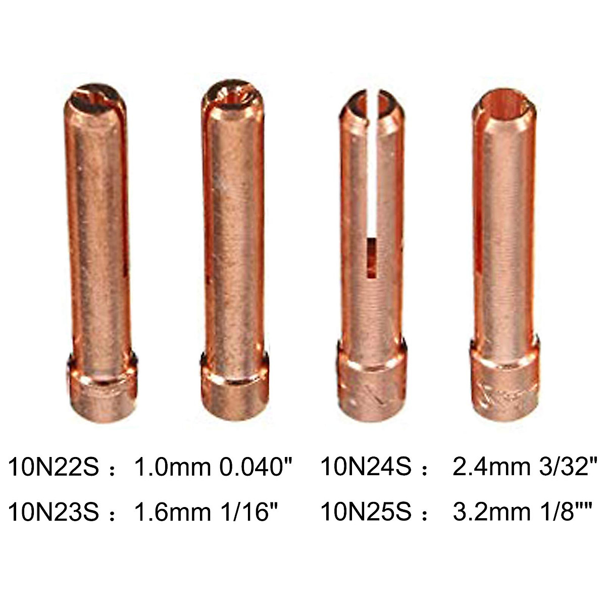 Zinger 53pcs TIG Welding Torch Stubby Gas Lens #10 Pyrex Glass Cup Kit Accessories for DB SR WP-17/18/26 TIG Welding Torch,with Cup+Back Cup+Nozzle+Collet+Collet Body+Gas Lens+Cup Gasket