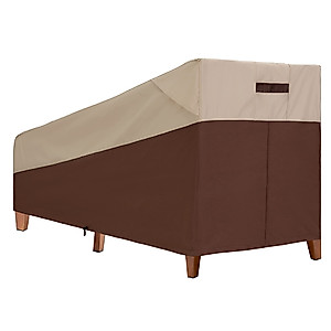 ELEXTYLE Outdoor Lounge Chair Cover Waterproof Patio Chaise Lounge Covers Heavy Duty Durable 600D UV-Resistant Veranda Lounge Covers for Outdoor Furniture,70"L X 28"W X 30"H