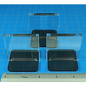 LITKO Paper Figure Holder | Game Card Holder | Paper Miniature Counter Bases (Square Base, 2x2-Inch Slot)