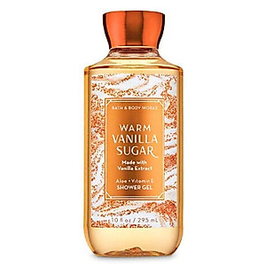 Bath and Body Works Warm Vanilla Sugar Shower Gel Wash 10 Ounce