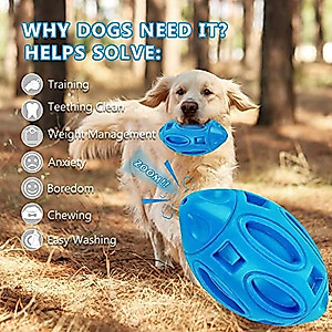 WAPYPAW Dog Fetch Toy - Fetch Toys for moderately Aggressive chewers Durable & Tough Squeaky Dog Toys Dog Teething Toys Large & Medium Dogs Breed
