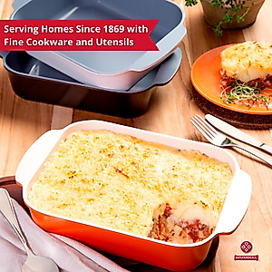 Hercules PA9000-31L Oval Casserole Dutch Oven 6 qts Cast Aluminum with Induction Stove Plate