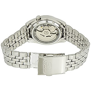 Seiko 5 Automatic Blue Dial Silver Stainless Steel Men's Watch SNK371K1