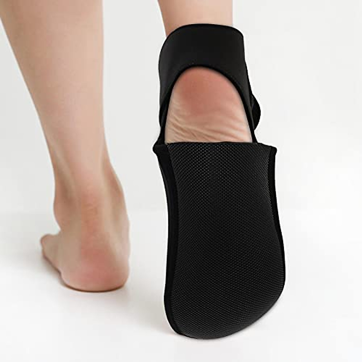 Healifty Plantar Fasciitis Socks Night Splints Ankle Brace Foot Pain Support Sleeve Wrap Orthotic Brace for Plantar Fasciitis Sprains Black Size M Plantar Fasciitis Sock Night Splint