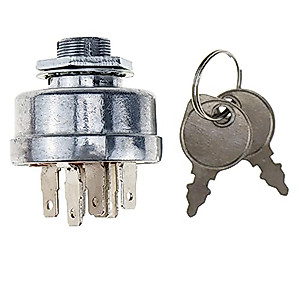 DVPARTS Ignition Switch 725-1717 925-1717 140301 92556 092556MA 092556 532140301 532 14 03-01 BS54124 9900-9031 AN113336BB1 430-674 5412H for Craftsman Husqvarna Murray MTD AYP Briggs & Stratton
