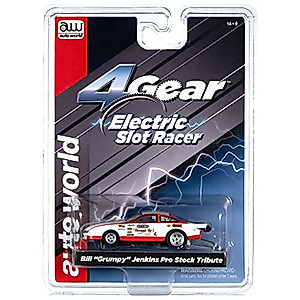 Auto World 4Gear Pro Stock Bill Grumpy Jenkins Tribute (AW Exclusive) Slot Car HO Scale