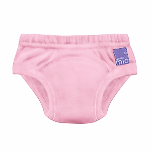Bambino Mio, Potty Training Underwear for Girls and Boys, Light Pink, 3+ Years