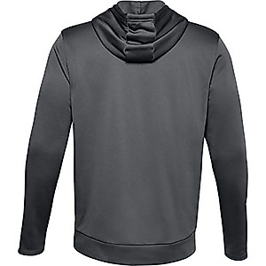 Under Armour mens Armour Fleece Big Logo Hoodie , Pitch Gray (012)/Halo Gray , XX-Large