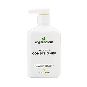 Original Sprout Worry Free Conditioner for All Hair Types, Vegan Conditioner and Detangler, 10 oz. Bottle