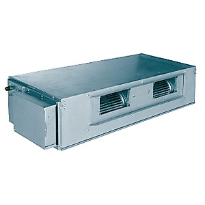 YMGI Mini Split Air Conditioner Heat Pump Dual Zone 30000 Btu Mini Split - 22 SEER 220V 1 x 12k Btu, 1 x 18k Btu Recessed Fan Coil Indoor units