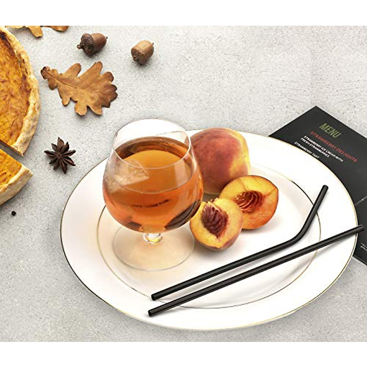 EvaCrocK Travel Utensils with case | 9-Piece Reusable Utensils, Stainless Steel Portable Silverware Travel Cutlery set, Camping Flatware Utensil sets for Lunch [9 Piece Black]