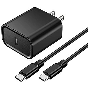 Replacement 18W USB C PD Fast Wall Charger for Samsung Galaxy Z Flip 4, Z Flip 3, Z Fold 4, Z Fold 3, Z Fold 2 5G Phone, with 5FT Type C Power Adapter Fast Charging Cable Cord