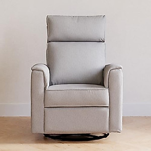NAMESAKE Willa Recliner in Eco-Performance Fabric | Water Repellent & Stain Resistant Performance Grey Eco-Weave, 99.0 pounds