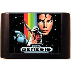 Michael Jackson’s Moonwalker (Sega Genesis / Megadrive) – Reproduction Video Game Cartridge