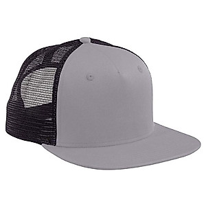 Big Accessories Surfer Trucker Cap (BX025) Grey/Black, OS