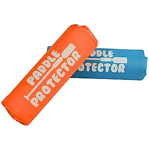 Paddle Protector Paddle Float, Paddle Board Accessories for Stand Up Paddle Board, Kayak Inflatable, Foam, Kayak Flotation, Canoe Paddles, Kayaks, SUP Paddleboard, 2 Pack Orange & Blue