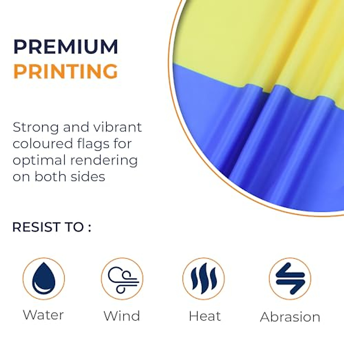 AZ FLAG Ukraine Flag 2' x 3' - Ukrainian Flags 60 x 90 cm - Banner 2x3 ft