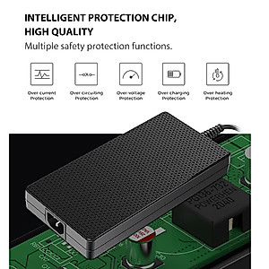 CASIMY 19.5V AC Adapter Compatible with Sony X900E XBR-49X900E XBR-55X900E XBR-49X805E XBR-55X800E BRAVIA KD-50SD8005 KD-55SD8505 KD55SD8505B KD55SD8505BU 4K Smart LCD TV Power Supply Cord Charger