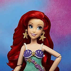 Disney Princess Style Series Ariel Fashion Doll, Deluxe Collector Doll with Accessories, The Little Mermaid Toy for Kids Ages 6 and Up