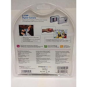 Polaroid CAA-200LC 2MP CMOS Digital Camera with 1.44-Inch LCD Display (Blue) (Discontinued by Manufacturer)