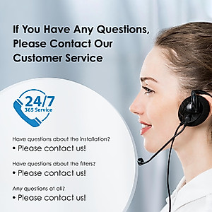 Waterdrop TST-UF 0.01μm Ultra-Filtration Under Sink Water Filter, Stainless Steel, 5X Service Life,Remove 99.99% of Contąminants Larger Than 0.01μm, USA Tech (3 Filter Included)