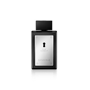 Banderas Perfumes - The Secret - Eau de Toilette for Men - Long Lasting - Elegant, Sexy and Masculine Fragance - Fruity and Leather Notes - Ideal for Day Wear