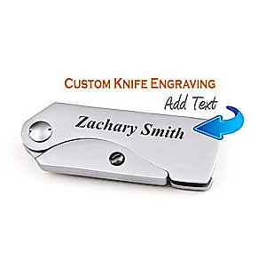 EAB Pocket Knife, Folding Utility, Liner Lock, 1.7" Exchange-A-Blade, Clam