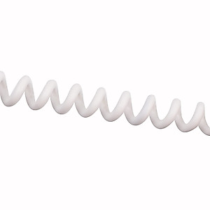 EPOMAKER Puff Aviator Coiled USB Cable, Type C Detachable Mechanical Gaming Keyboard Cable for Win/Mac/Gamers, Suitable for RT100/TH68 PRO/TH80 PRO/TH96/TH80 SE/CIDOO V65. etc(Puff White)