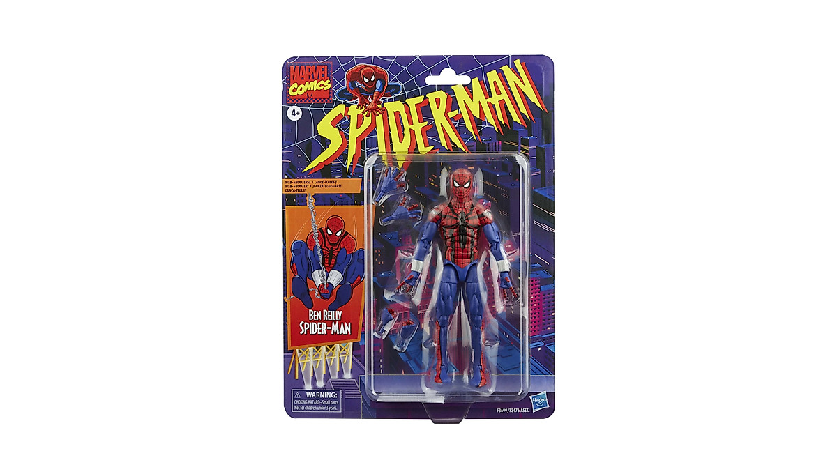 Spider-Man Marvel Legends Ben Reilly Action Figure | Collectible Toy