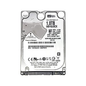 Western Digital 1TB 5400RPM 16MB Cache SATA 6.0Gb/s 2.5inch Hard Drive (for PS4 Game Console HDD Upgrade/Repair)