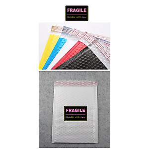 Pink Fragile Handle with Love Labels 2X3 inch Black Yellow Fragile Warning Shipping Mailing Stickers for Personal Gift Bag Envelope 200 Pcs Per Roll (Pink)