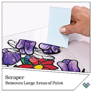 Gallery Glass, 4 Piece Tool Set Perfect for Stained Glass DIY Arts and Crafts, 19739, Multi-Color